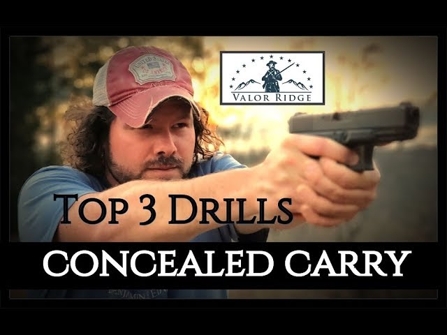 Valor Ridge: Top 3 Concealed Carry Drills